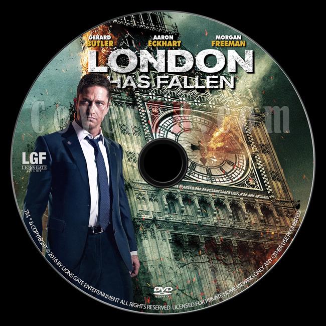CoverTR - View Single Post - London Has Fallen - Custom Dvd Label ...