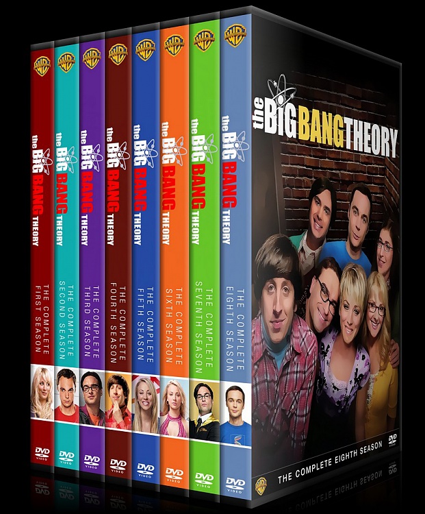 The Big Bang Theory (Seasons 1-8) - Custom Dvd Cover Set - English ...